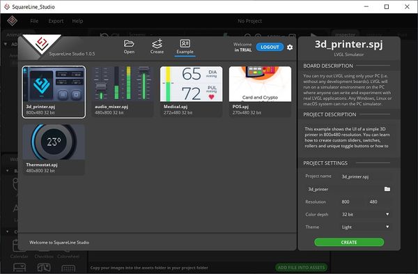 App:Library:LVGL:Install:SquareLine Studio - robot-jp wiki